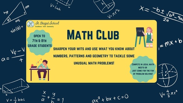 Math Club & Math Team - St. Brigid School - Portland, ME